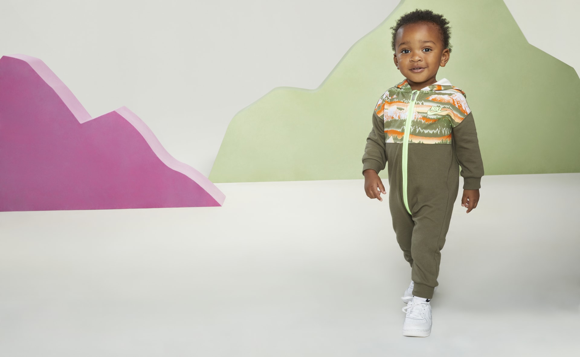 Nike Sportswear Snow Day Hooded Baby Overalls. Nike DK