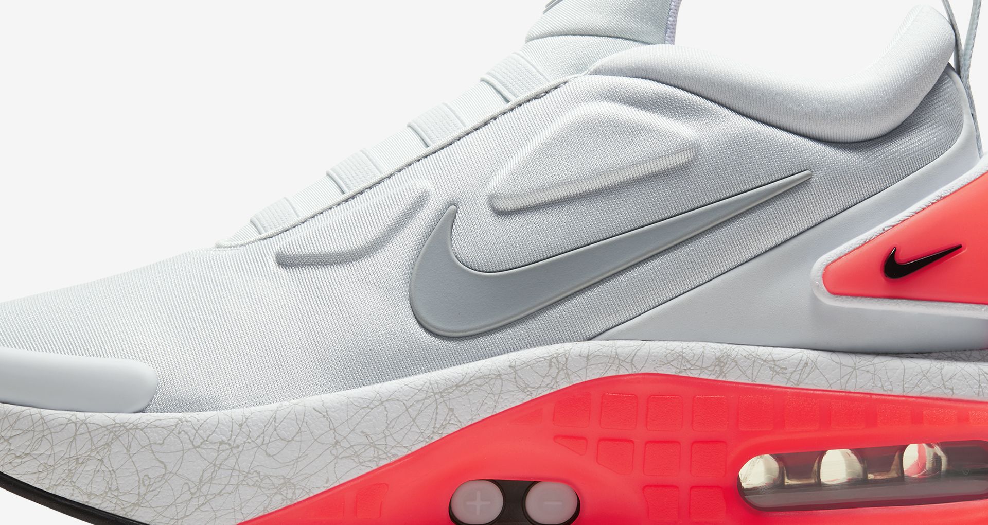 Adapt Auto Max 'Pure Platinum' Release Date. Nike SNKRS GB