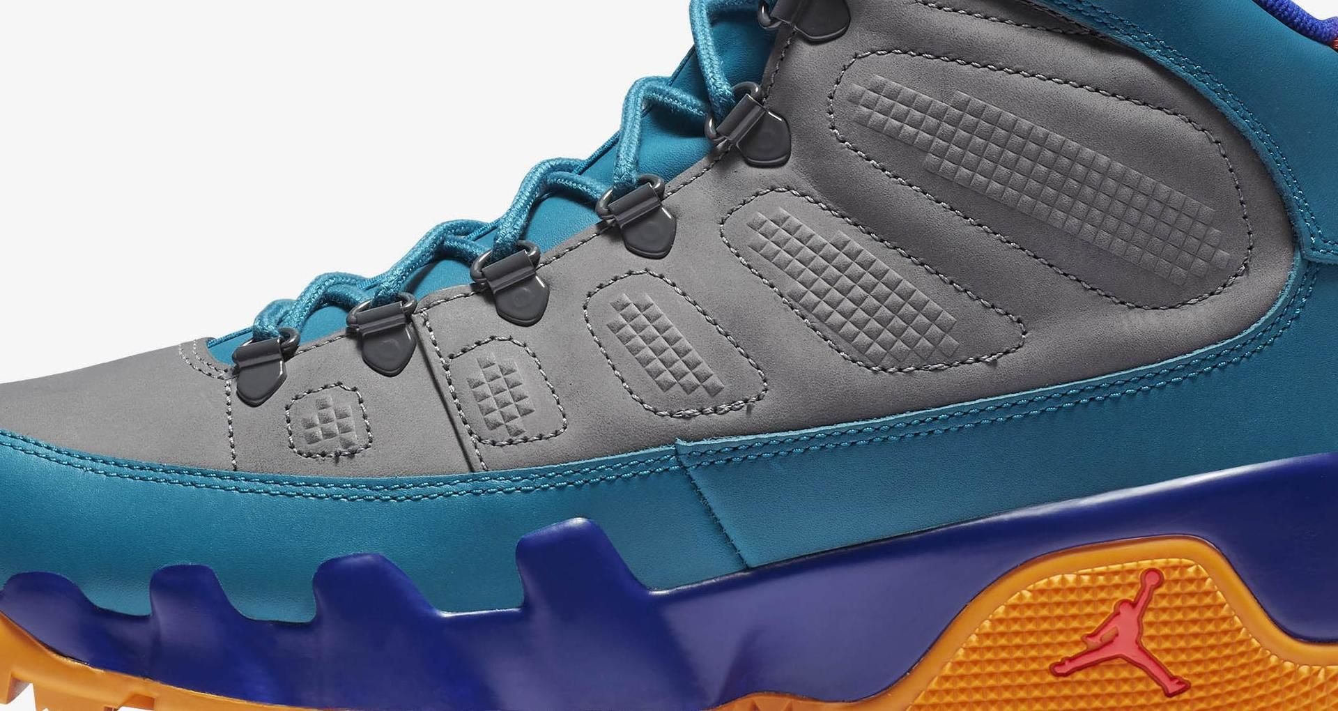 Air Jordan 9 Boot 'Green Abyss & Dark Grey & Concord' Release Date ...