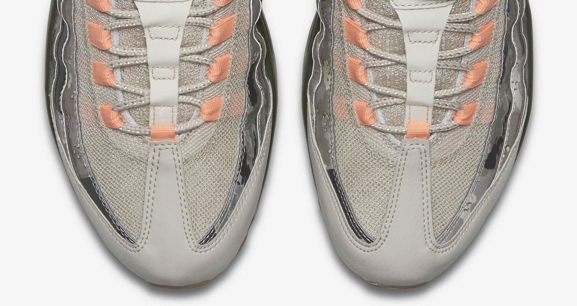 Nike Air Max 95 'Cargo Khaki & Sunset Tint' Release Date. Nike SNKRS