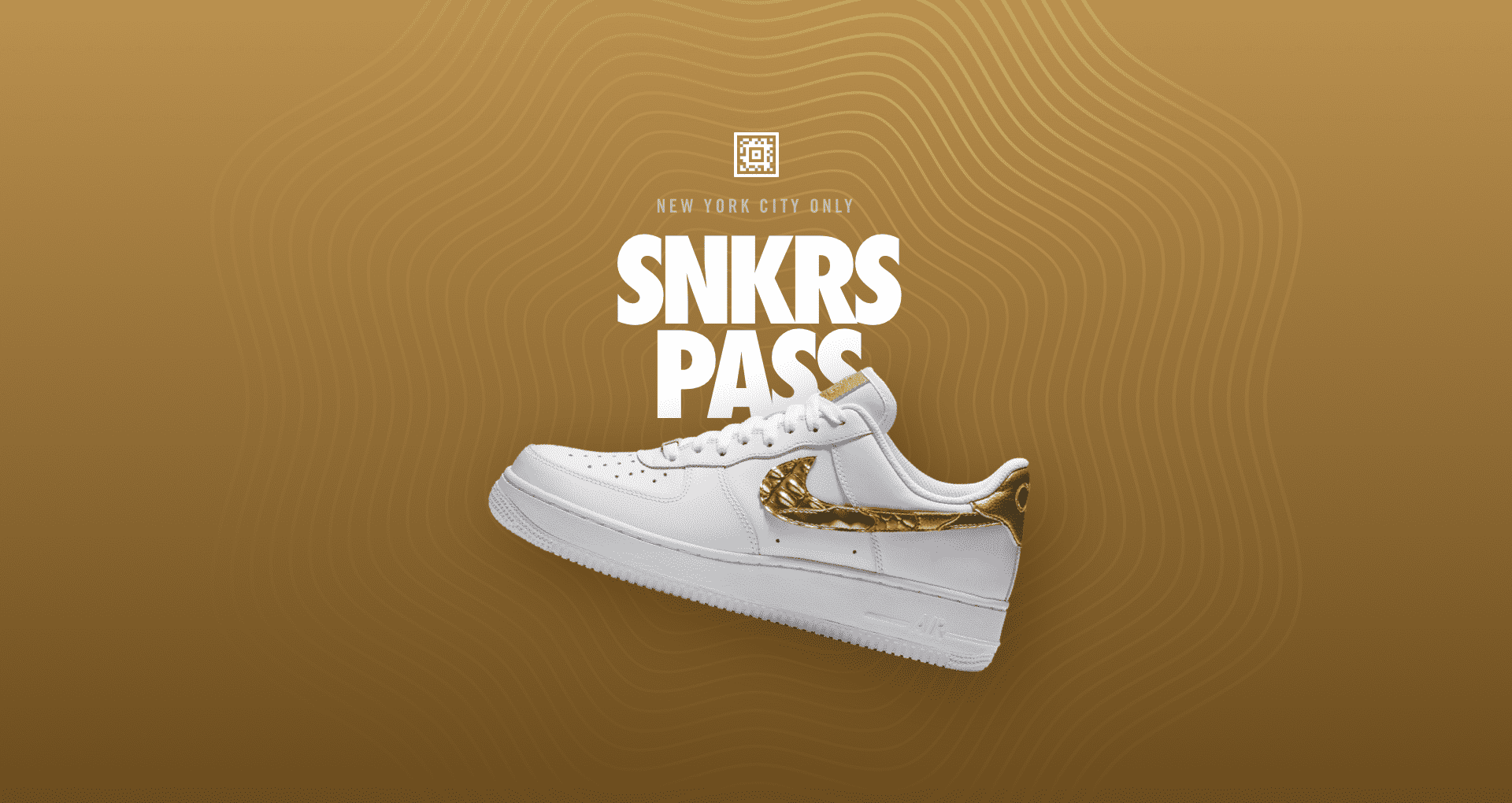 Air Force 1 CR7 'Golden Patchwork' SNKRS Pass NYC. Nike SNKRS US