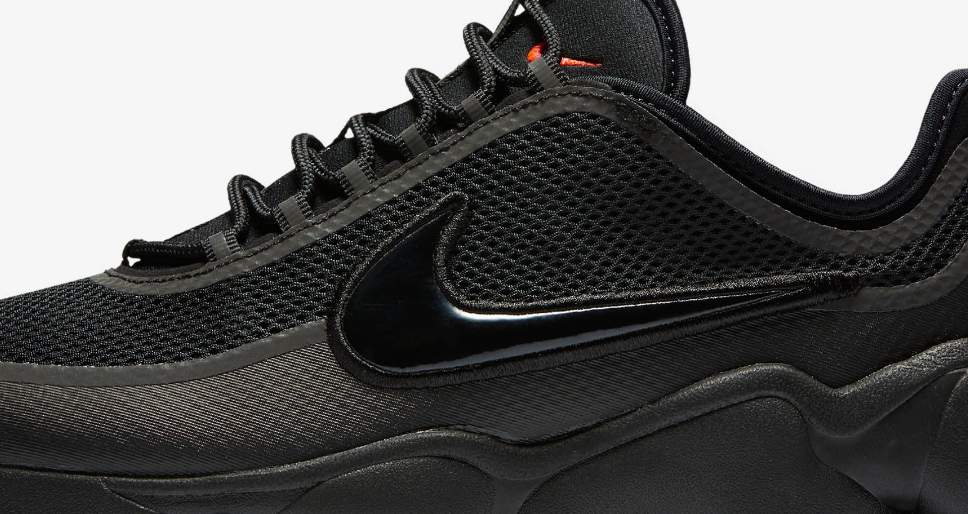 Nike Air Zoom Spiridon 'Black & Bright Crimson'. Nike SNKRS DK