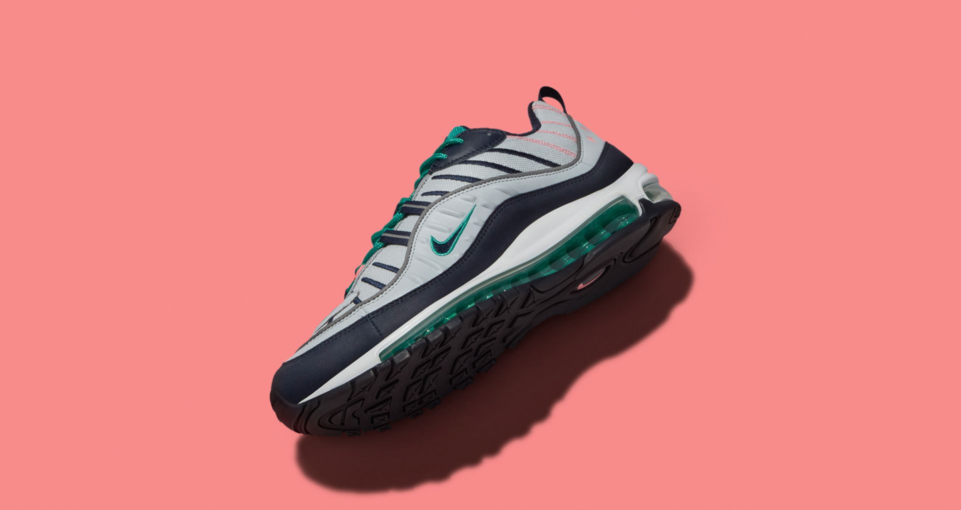 【NIKE公式】ナイキ エアマックス 98 'Pure Platinum & Obsidian' (640744-005 / AM98 ...