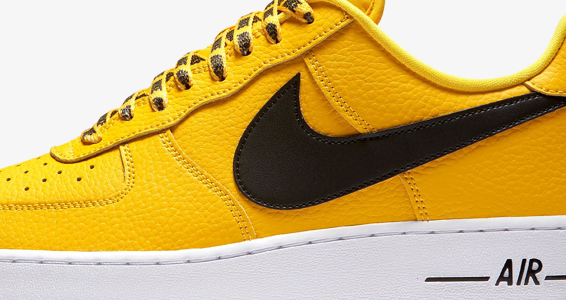 Nike AF-1 Low NBA 'Amarillo & Black & White' Release Date. Nike SNKRS US