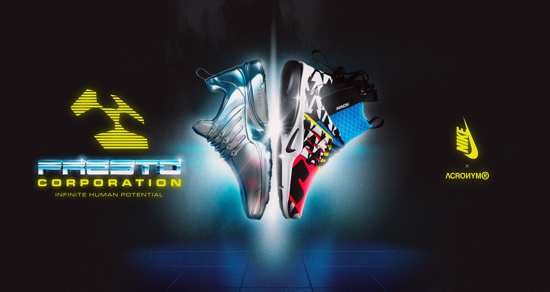 Air Presto Mid Utility X Acronym Racer Pink Black Photo Blue Air Presto Mid Utility X Acronym Racer Pink Black Photo Blue