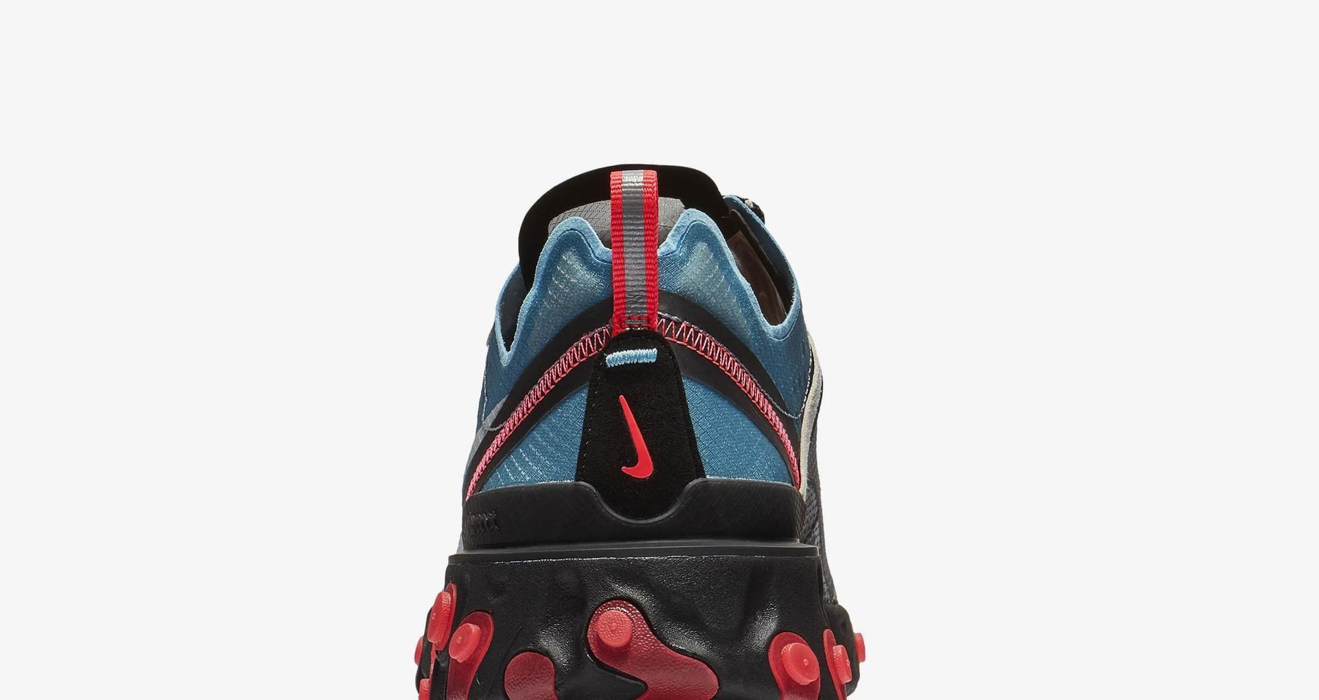 Nike React Element 87 'Solar Red & Black & Blue Chill' Release Date ...