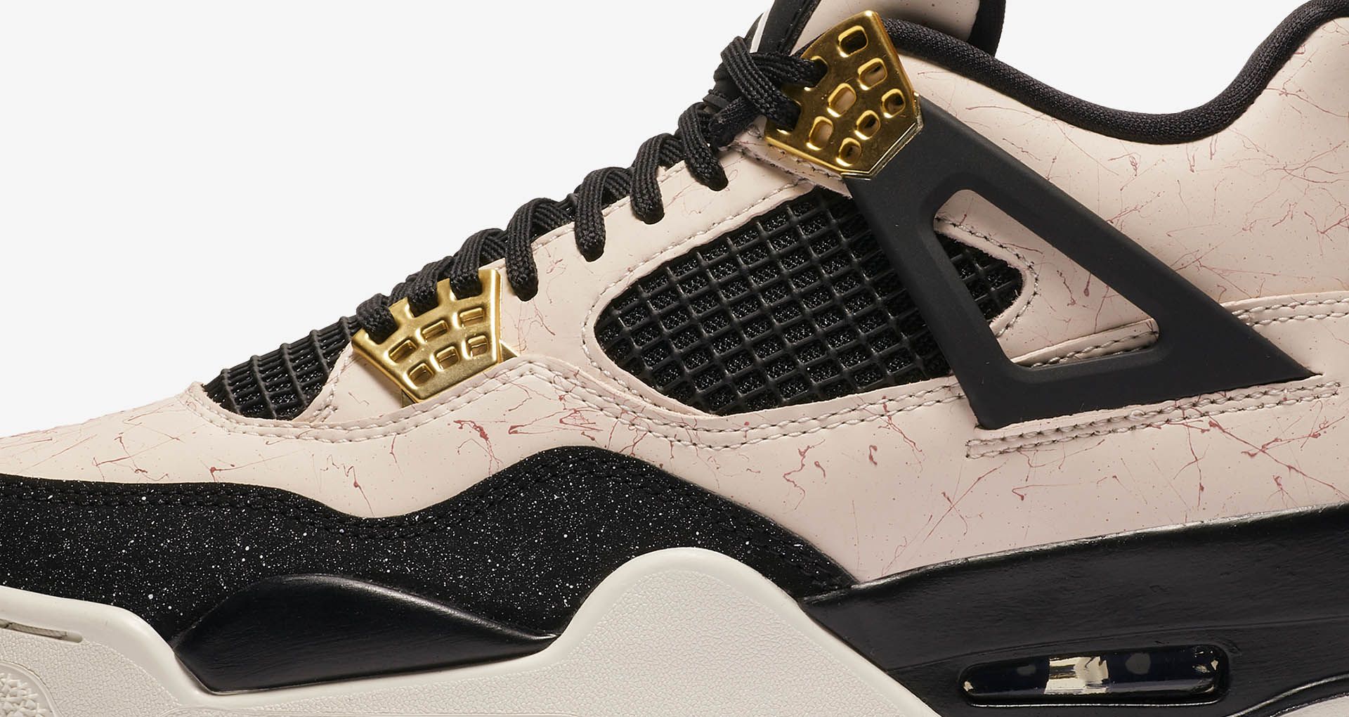 Nike Women's Air Jordan 4 Splatter Pack 'Stilstone Red' Release Date ...