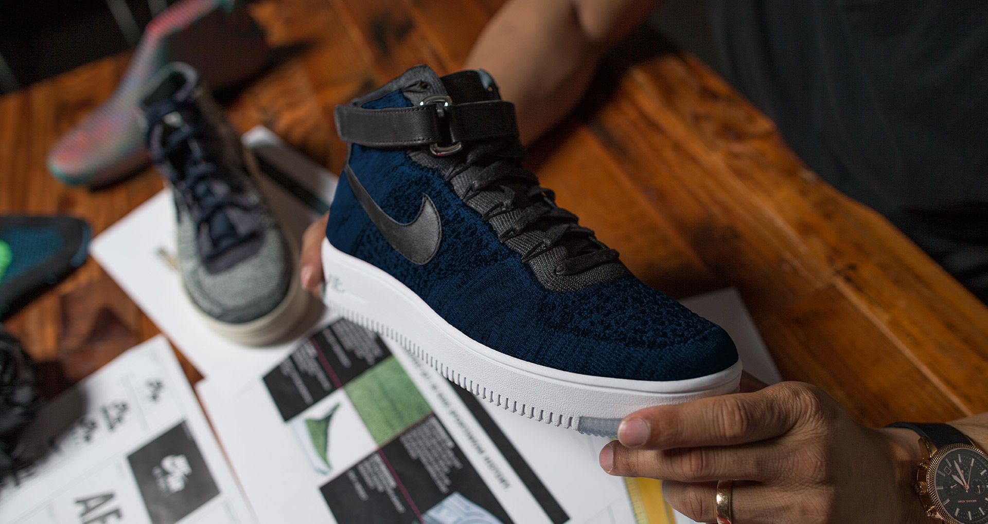 Behind the Design: Nike Air Force 1 Ultra Flyknit. Nike SNKRS LU