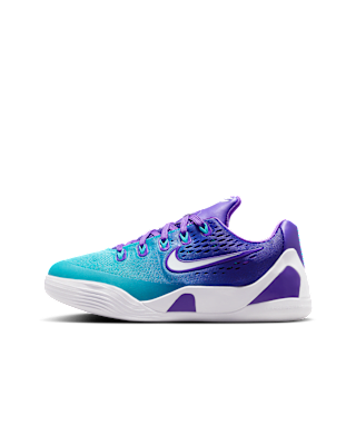 Older Kids' Kobe IX Low EM 'Fierce Purple and White' (IM6641-500 ...