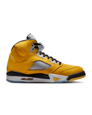 Air Jordan 5 'Varsity Maize and Wolf Grey' Release Date. Nike SNKRS