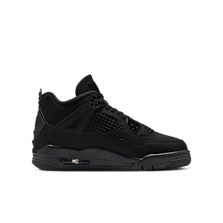 Big Kids' Air Jordan 4 'Black Cat' (IB4171-010). Nike SNKRS