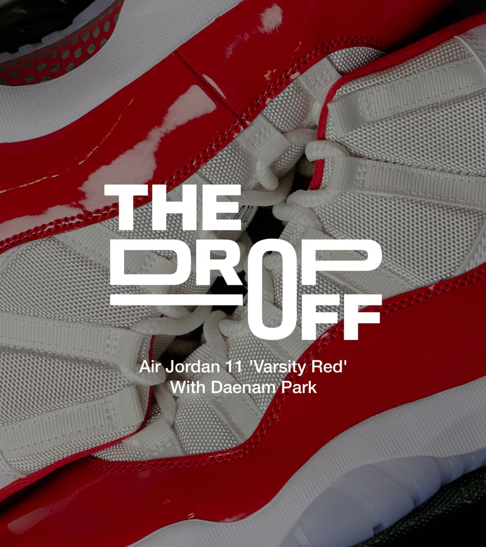 The Drop-Off Korea: Air Jordan 11 ‘Varsity Red’. 나이키 SNKRS