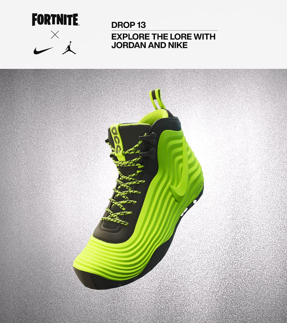 Fortnite x SNKRS: February's First Drop. Nike SNKRS