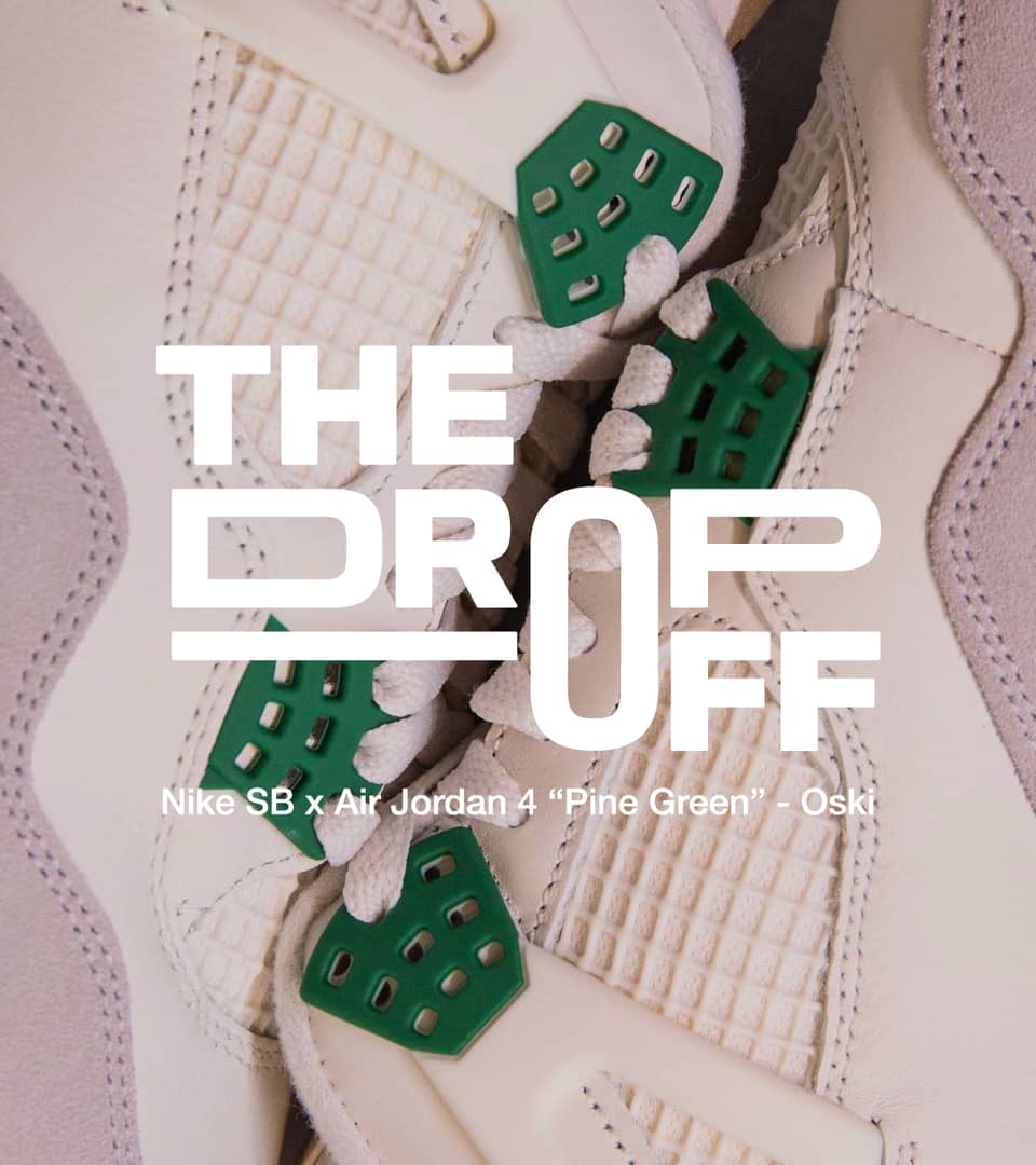 The Drop Off: SB x Air Jordan 4 met Oski. Nike SNKRS BE