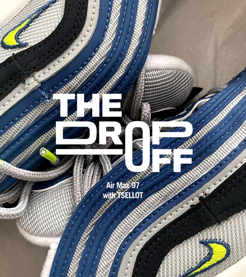 The Drop Off : Air Max 97 avec Tsellot. Nike SNKRS FR