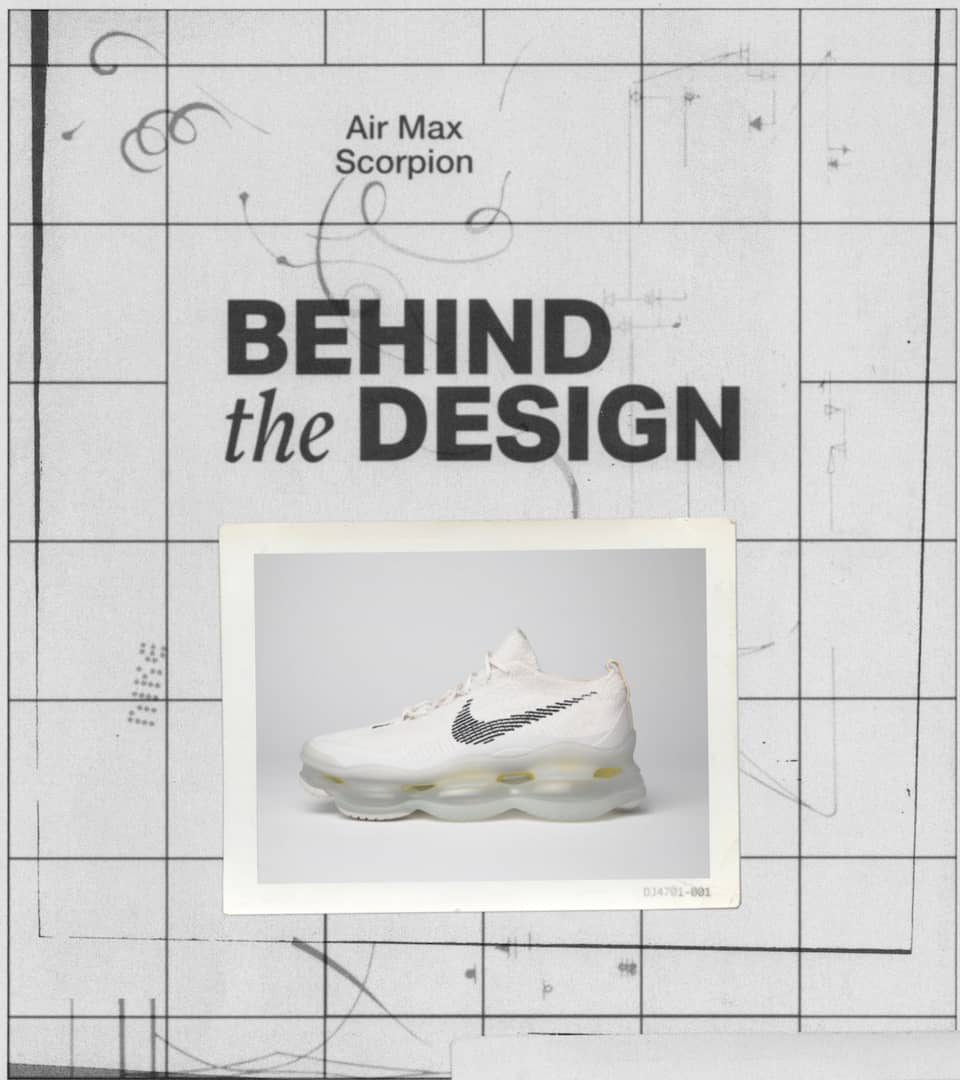 【NIKE公式】Behind The Design：Air Max Scorpion. Nike SNKRS