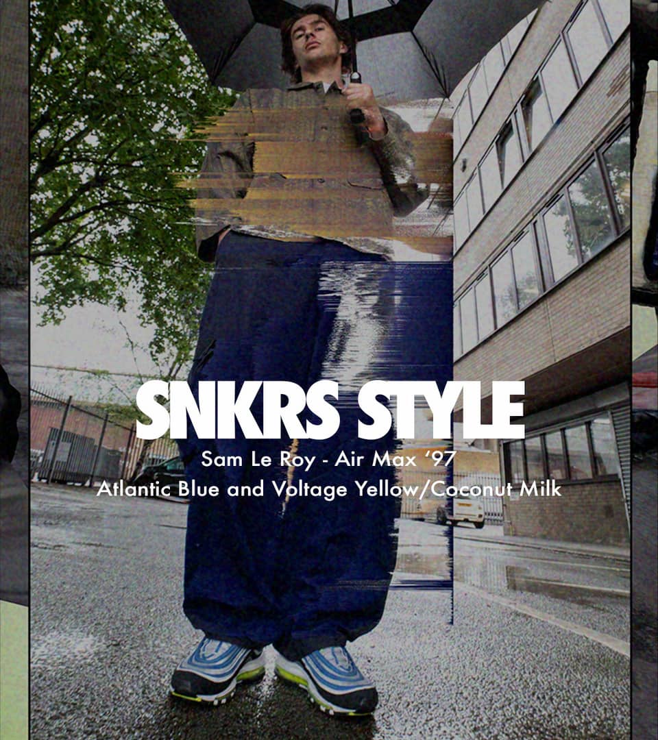 Sam Le Roy w stylu SNKRS – Air Max 97. Nike SNKRS PL