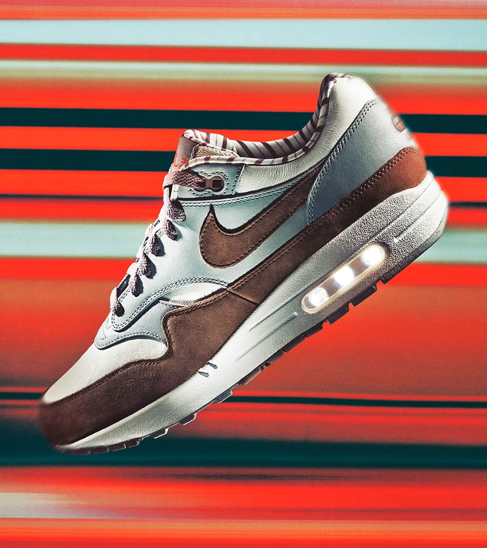 วันเปิดตัว Air Max 1 "Shima Shima" (FB8916-100). Nike SNKRS TH