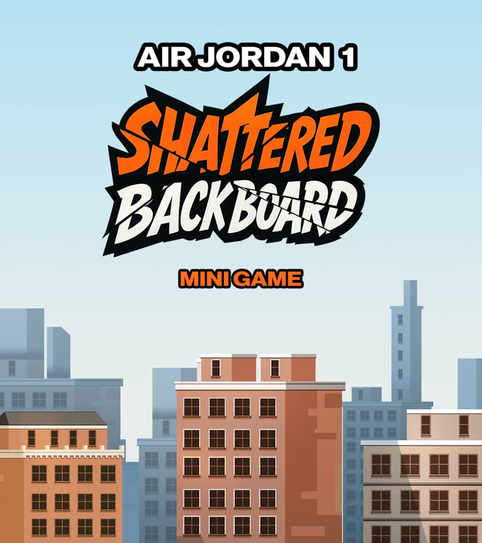 에어 조던 1 'Shattered Backboard' MINI GAME🏀. Nike SNKRS