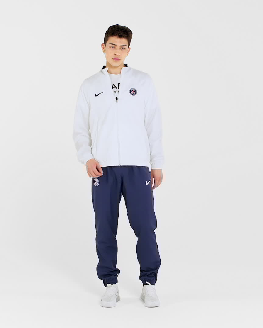 Paris Saint-Germain Strike Men's Nike Football Tracksuit. Nike SI