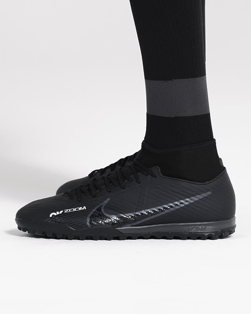 Chaussure de foot montante pour surface synthétique Nike Mercurial ...