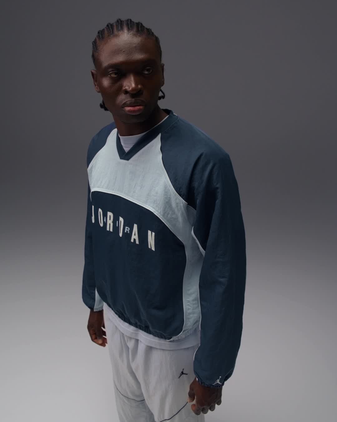 Haut d'échauffement à manches longues Jordan Flight pour homme. Nike CA