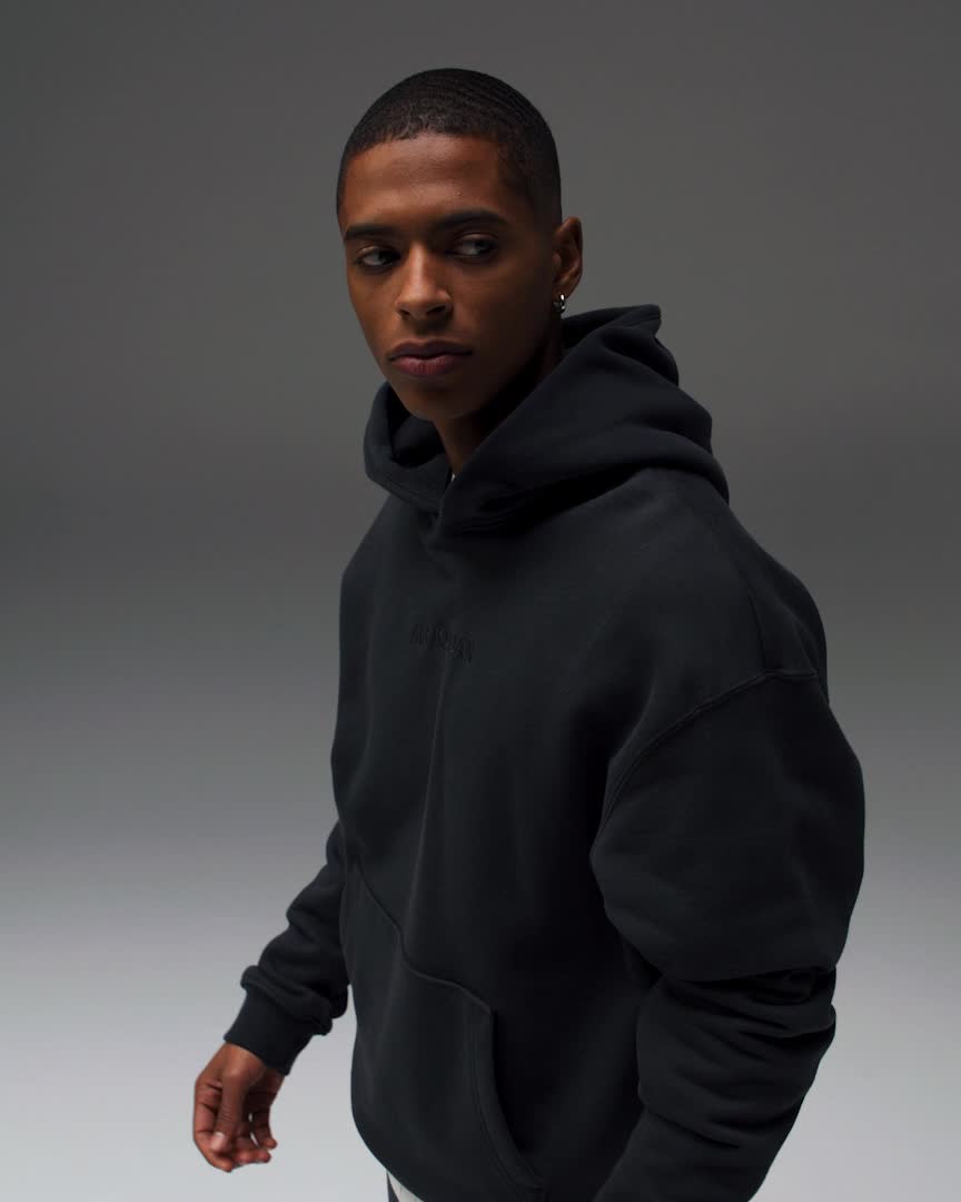 Air Jordan Wordmark Men's Fleece Hoodie. Nike PT