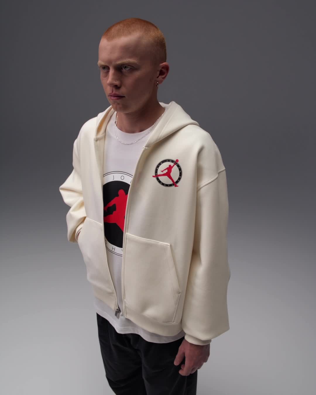 Jordan Flight Club Fleece Men's Full-Zip Knit Sweatshirt. Nike.com