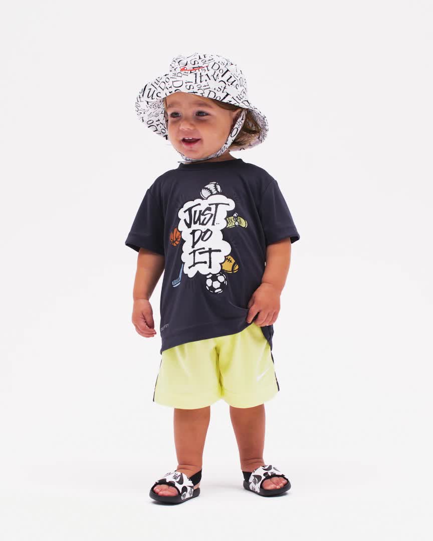Chancla para bebé e infantil Nike Kawa SE JDI. Nike.com