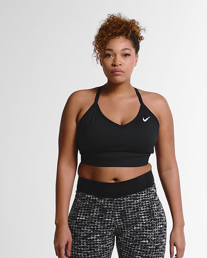 Brassière De Sport Rembourrée à Maintien Léger Nike Dri Fit Indy Pour Femme Grande Taille Nike Ma
